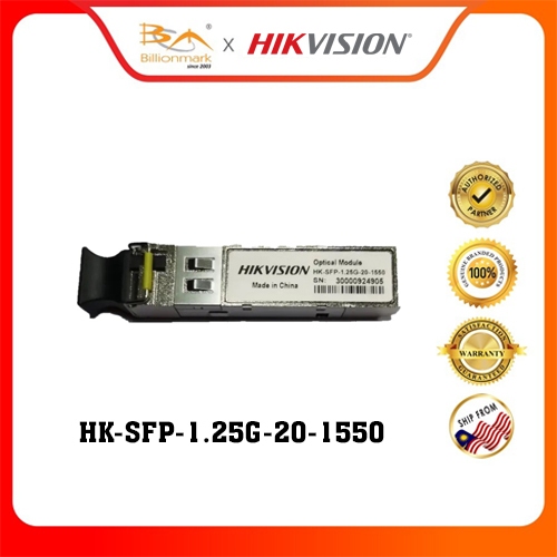 Hikvision HK-SFP-1.25G Series SFP Module HK-SFP-1.25G-20-1550 ...