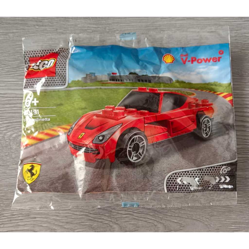 LEGO Shell Ferrari F12 Berlinetta Racing Car 40191 Original | Shopee ...