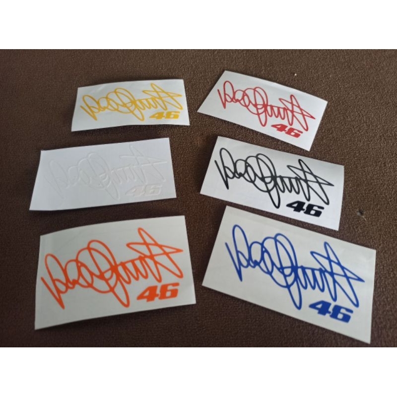 Signature Rossi Sticker | Shopee Malaysia