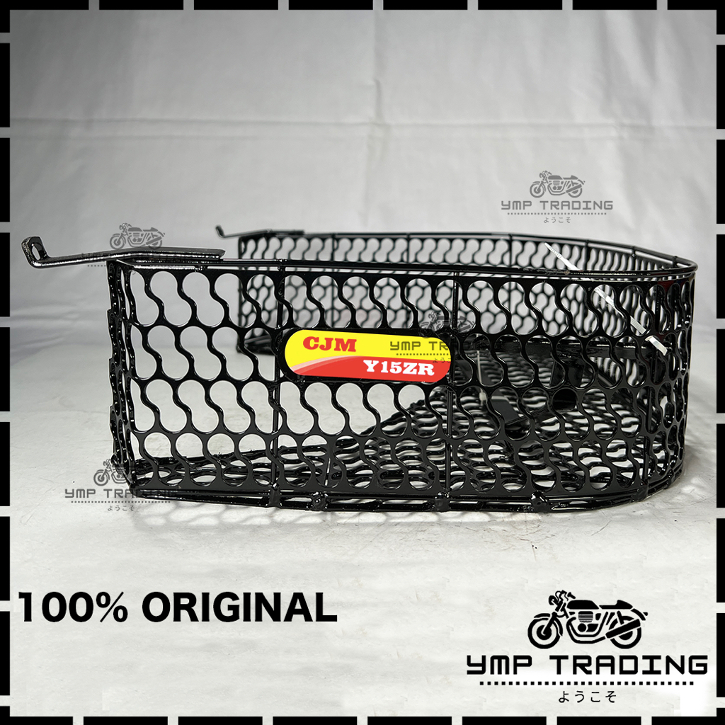 Y15ZR V1 V2 BAKUL KACANG BASKET RAGA MOTOSIKAL 100% ORIGINAL CJM BESI TEBAL | Shopee Malaysia