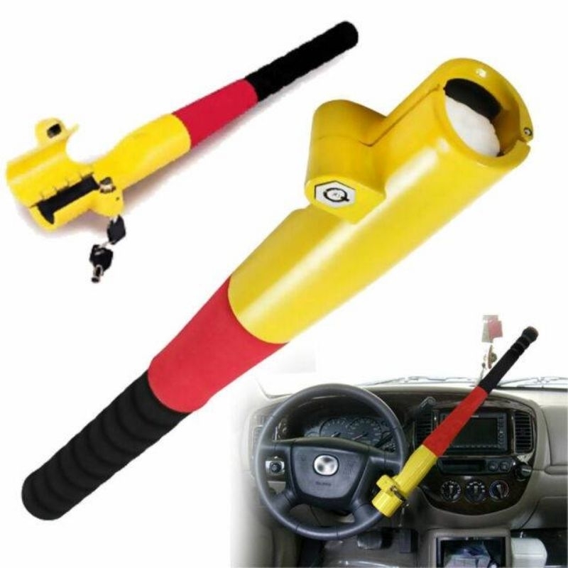 Car Steering Wheel Lock Baseball Bat Shape Security Safety Anti Theft ...