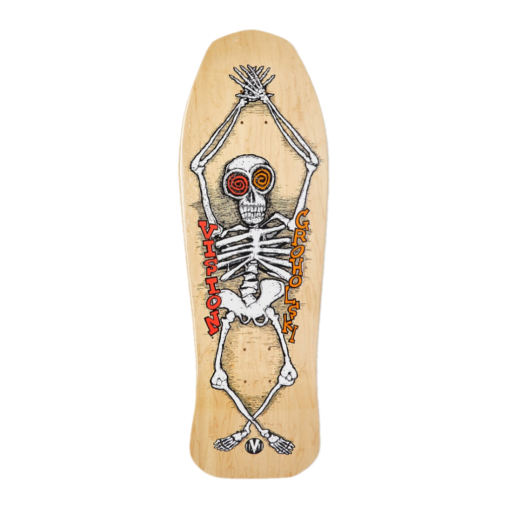 Crazeecausa Vision Groholski Skeleton Modern Concave Deck - 10"x30.25 ...