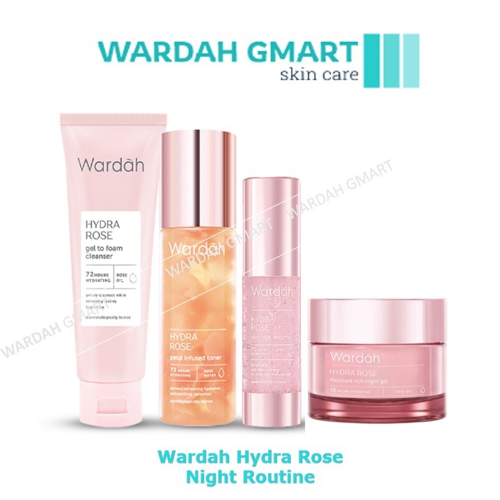 Wardah Hydra Rose Set (Hydrating and Repair Skin Barrier) | Shopee Malaysia