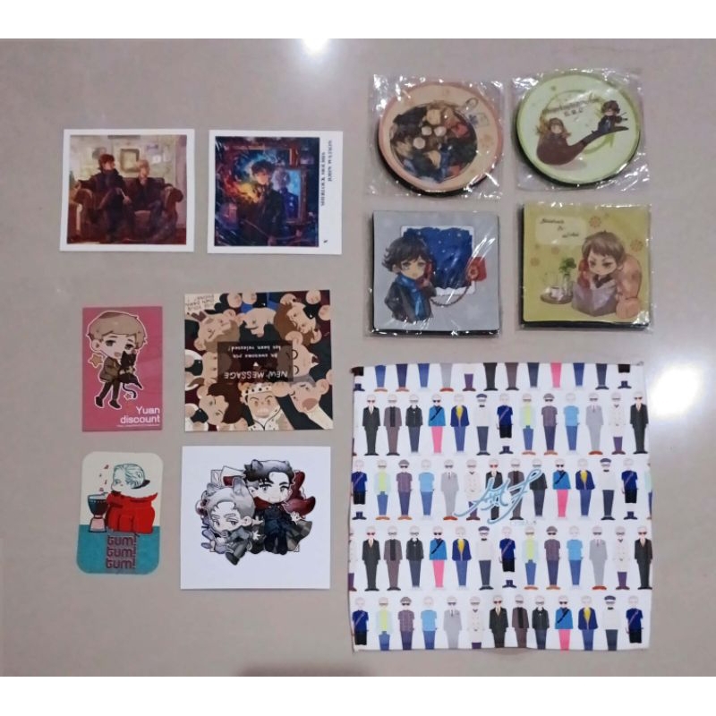 BBC SHERLOCK FAN ART Sherlock Holmes John Watson postcard/coaster/cards ...