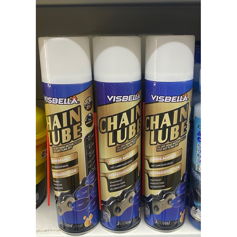 VISBELLA CHAINLUBE CHAIN LUBE MOTORCYCLE MOTOSIKAL MOTOR RANTAI CUCI ...