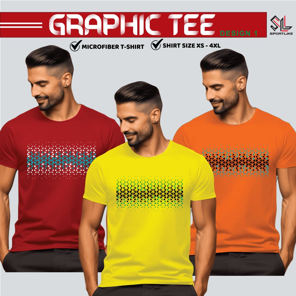 Sportlike Affordable Printed Jersey - DESIGN 2 - YELLOW / RED / ORANGE ...