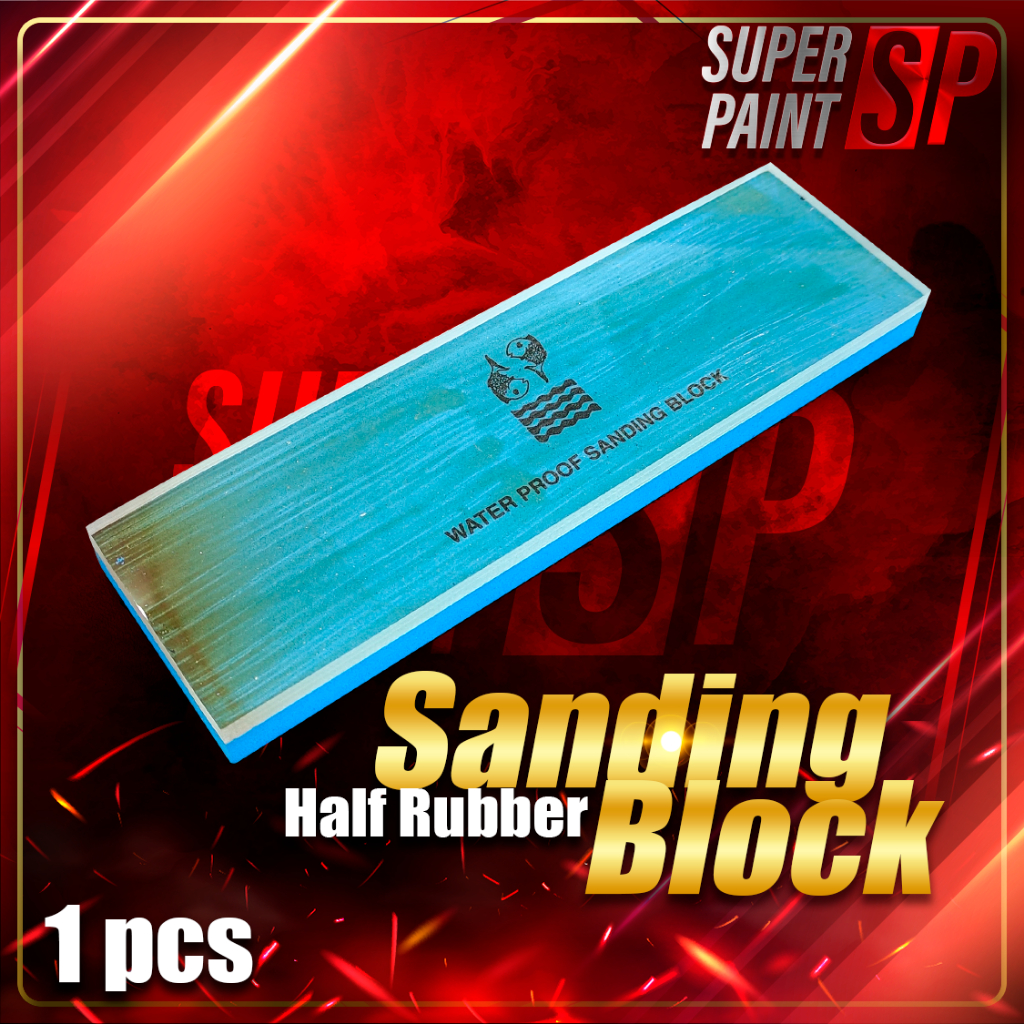 Full & Half Rubber Sanding Block For Hold Sand Paper Waterproof Premium ...