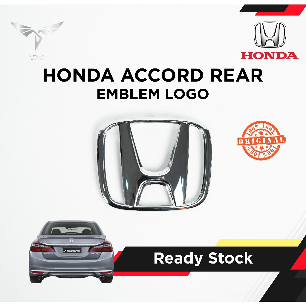 ORIGINAL HONDA ACCORD REAR EMBLEM LOGO | Shopee Malaysia