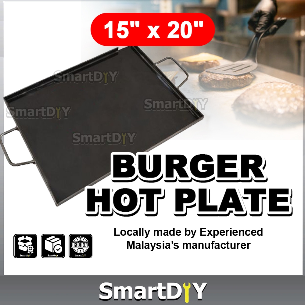 15" x 20" Burger Hot Plate / Roti Canai Hot Plate | Shopee Malaysia
