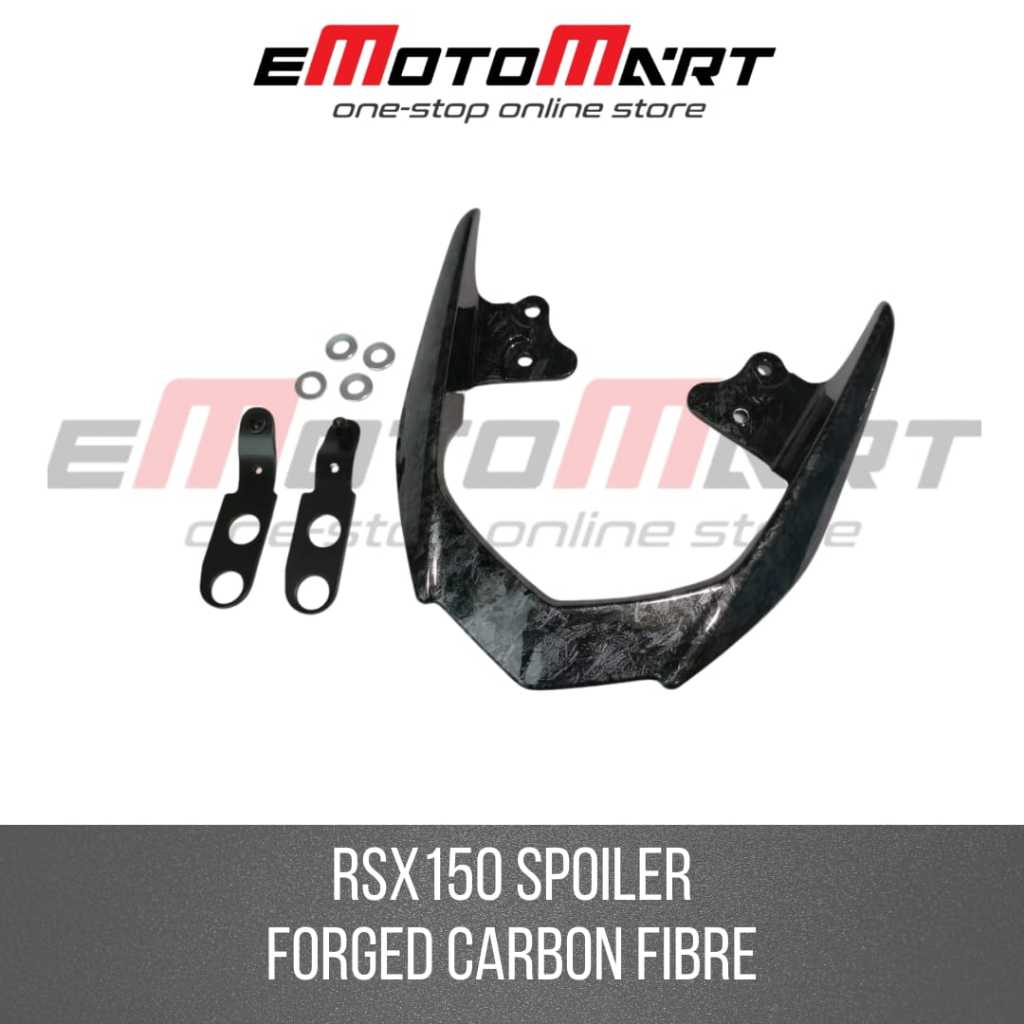 HONDA RXS 150 SPOILER FORGE CARBON SEAT BAR L BAR # READY STOCK ...