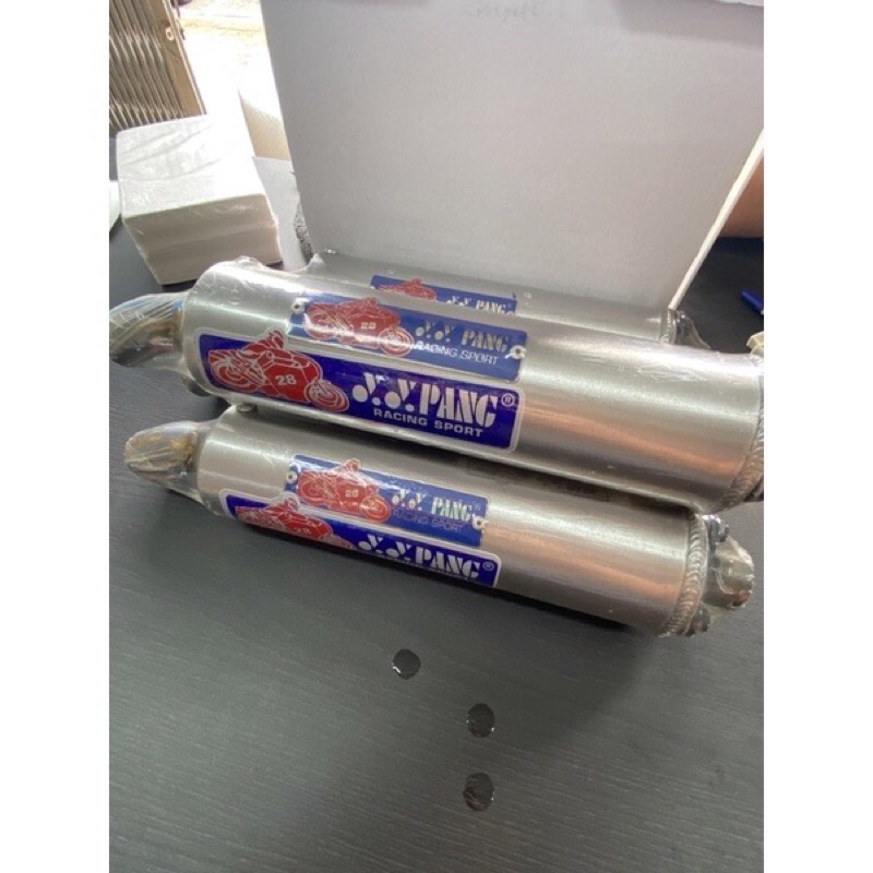 YYPANG EXHAUST MUFFLER BOX 9 INCHI TABUNG PIPE YYPANG 2T 2 STROKE ...