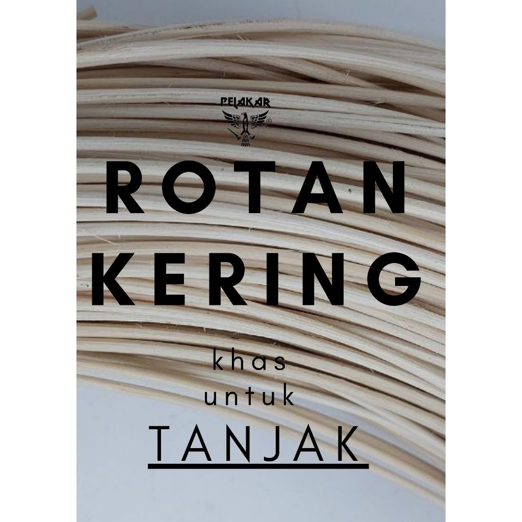 ROTAN KERING MUDAH LENTUR/ROTAN TANJAK DIAMETER 2.5MM | Shopee Malaysia