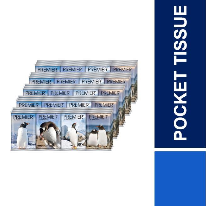 Premier Penguin Pocket Tissue 5 x 12 x 9s | Shopee Malaysia