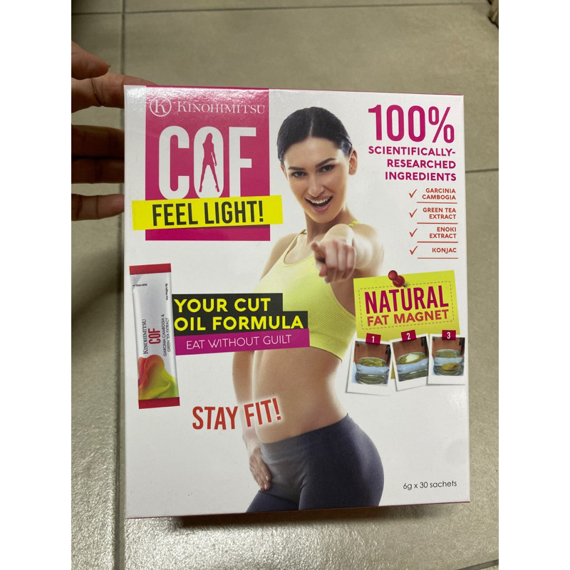 Kinohimitsu COF Feel Light 6g x 30 sach exp 11/2024 | Shopee Malaysia