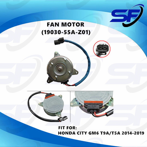 HONDA CITY GM6 T9A T5A 2014-2019 AIR COND FAN MOTOR 19030-55A-Z01 ...