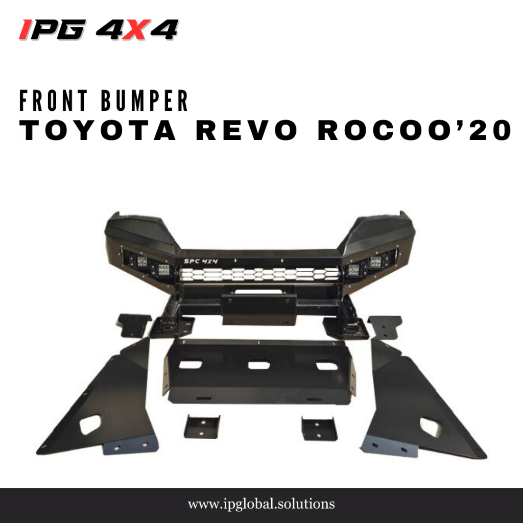 Toyota Revo Rocoo 2020 Front Bumper Steel Bumper | Shopee Malaysia