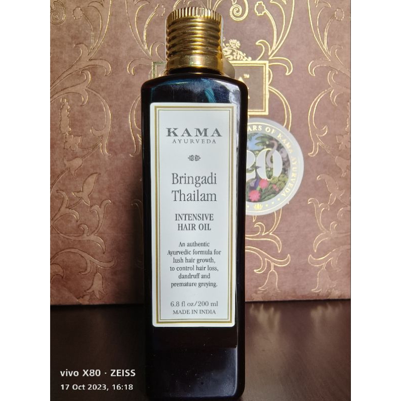 Kama Ayurveda Bringadi Thailam Hair Intensive Oil 200ml | Shopee Malaysia