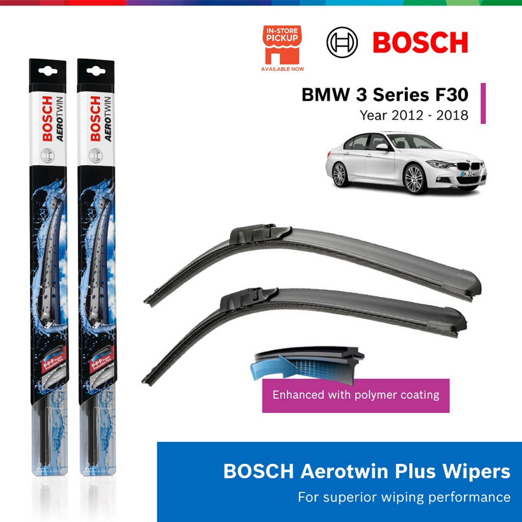 Bosch Aerotwin Plus Multi Clip Wiper Set for BMW 3 Series F30 (24"/19 ...