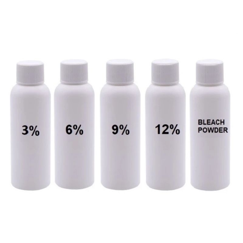 Colour Peroxide Developer (100ml ) / Bleaching Powder ( 50g ) | Shopee ...