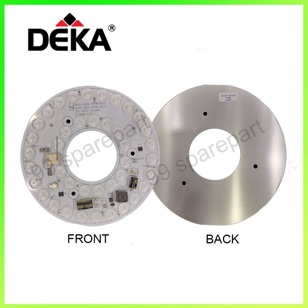 DEKA Ceiling Fan Original LED Light 3 Tones Light (DF50LED, RTLED ...