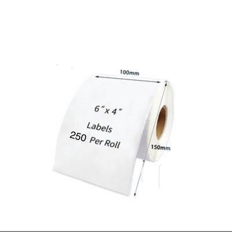 Synthetic Removable Barcode Label 100mm x 150mm | Shopee Malaysia