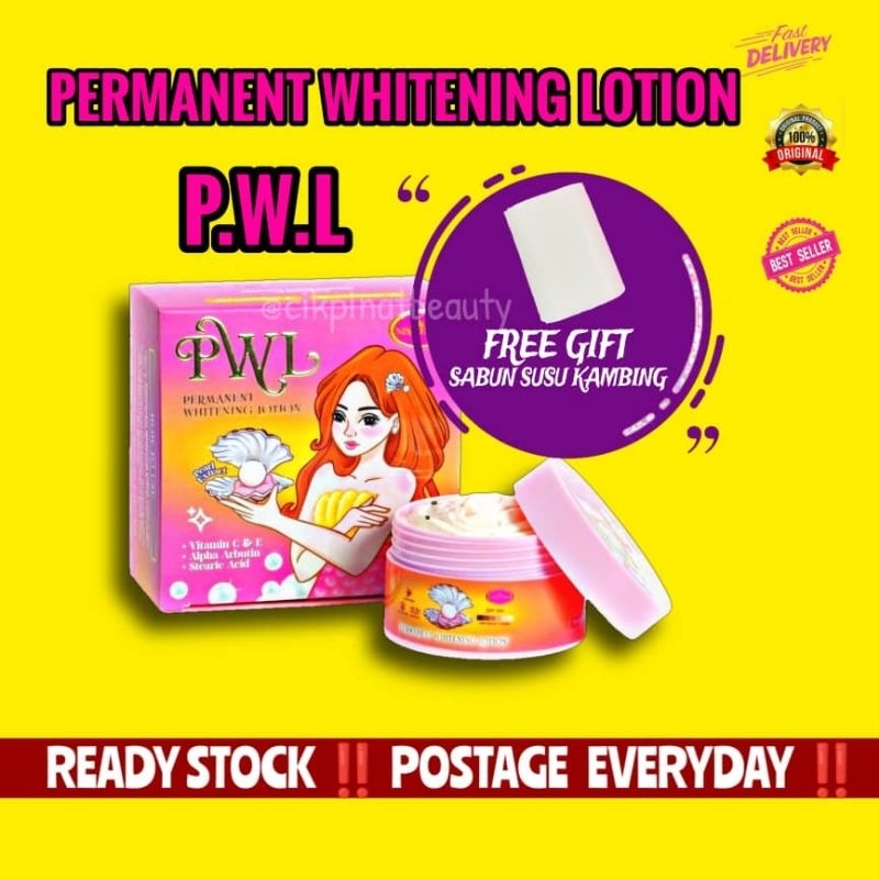 LOTION PWL ORIGINAL HQ FREE SABUN SUSU KAMBING | Shopee Malaysia