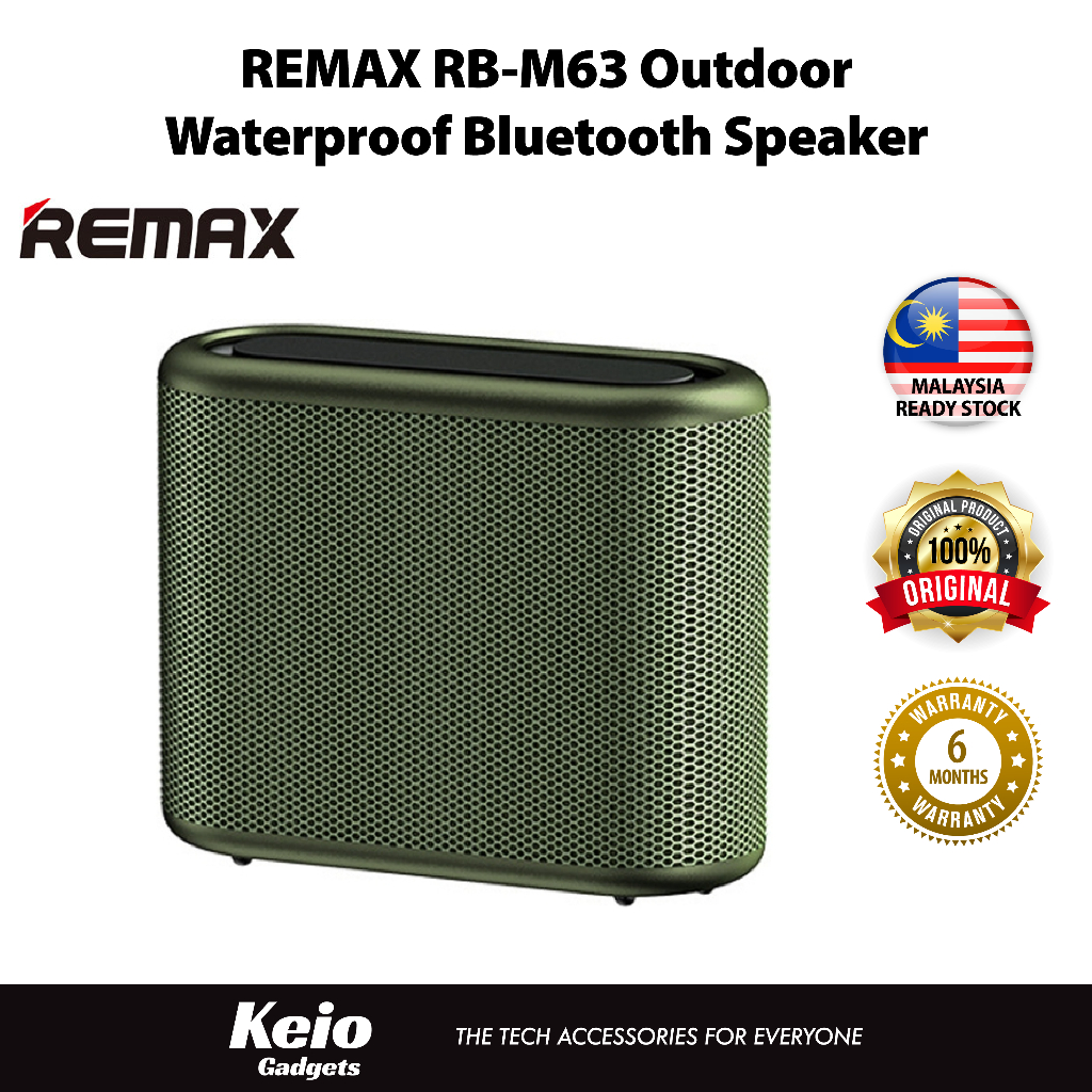 Remax Coosa Series RB-M63 Portable Waterproof Wireless Bluetooth ...