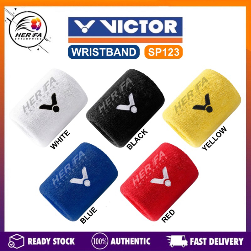 VICTOR SP123 Sport Wristband Towelling 100%ORIGINAL | Shopee Malaysia