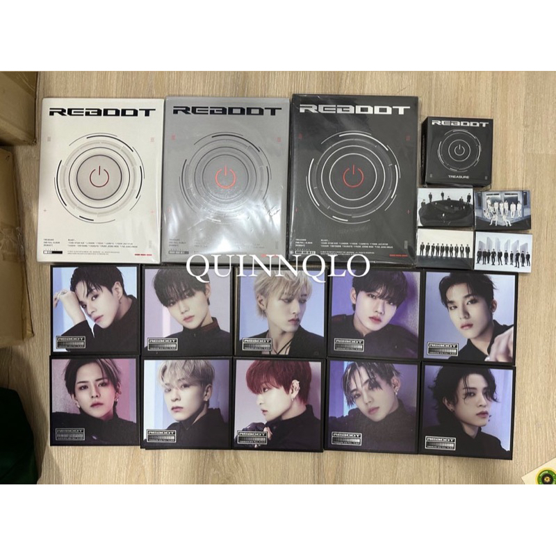 TREASURE - [REBOOT] DIGIPACK / MEMBER | Shopee Malaysia