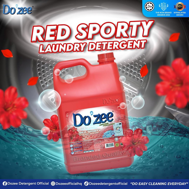 Sabun pencuci pakaian Do'zee 10kg | Shopee Malaysia