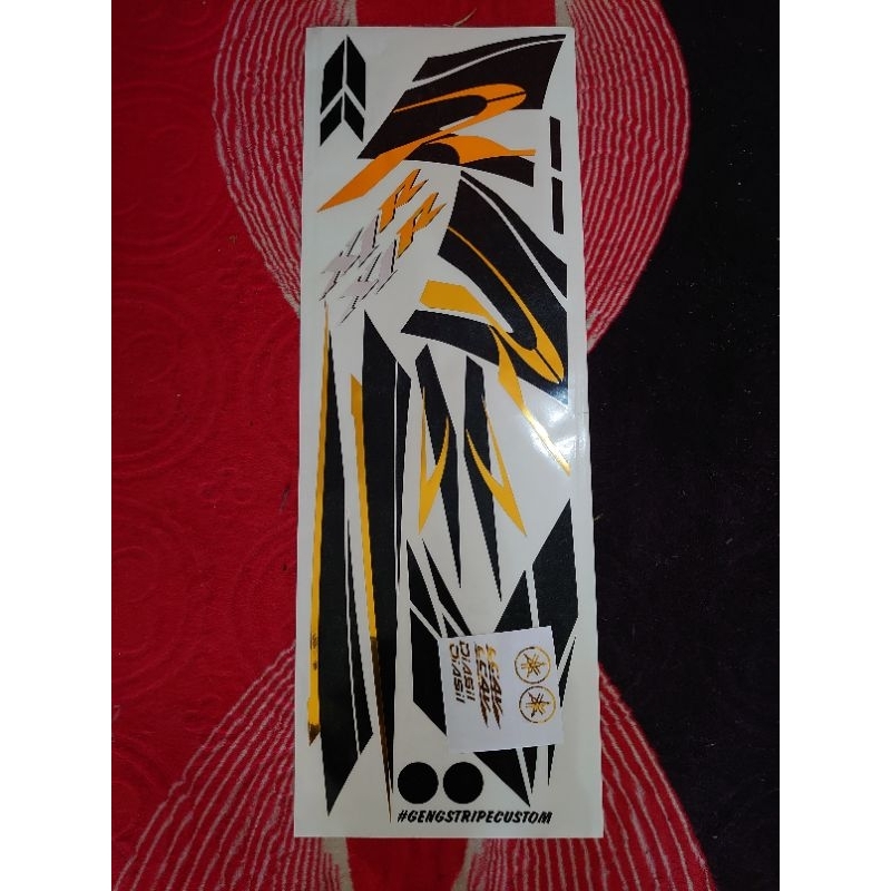 Stripe Yamaha X1R Custom Model R | Shopee Malaysia