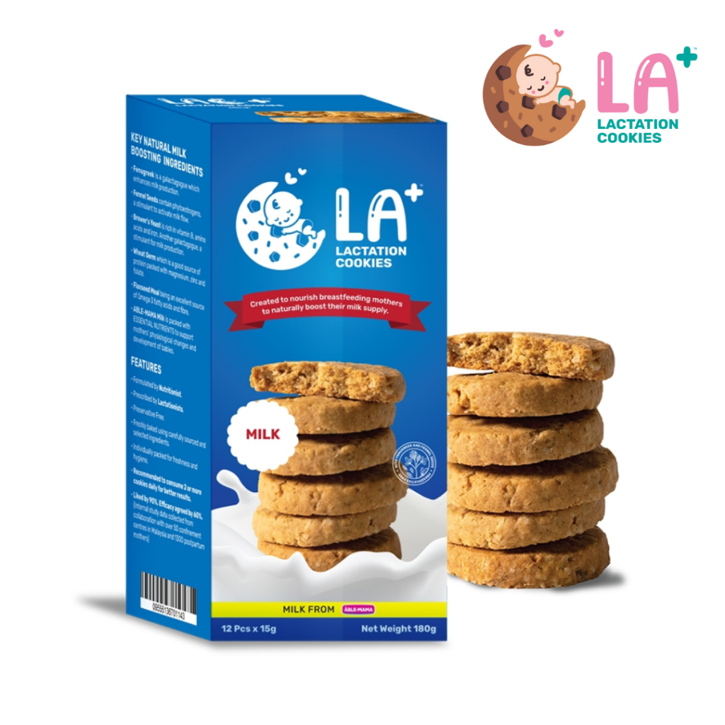 LA+ Able Milk Lactation Cookies Milk Booster 180g | Shopee Malaysia