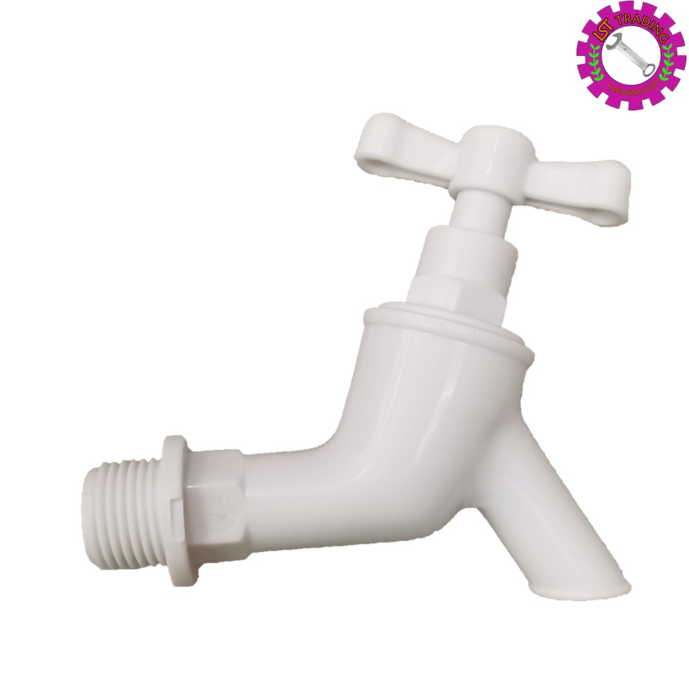 [READY STOCKS] 15MM (1/2") PVC BIB TAP / WATER TAP / KEPALA PANCUR ...