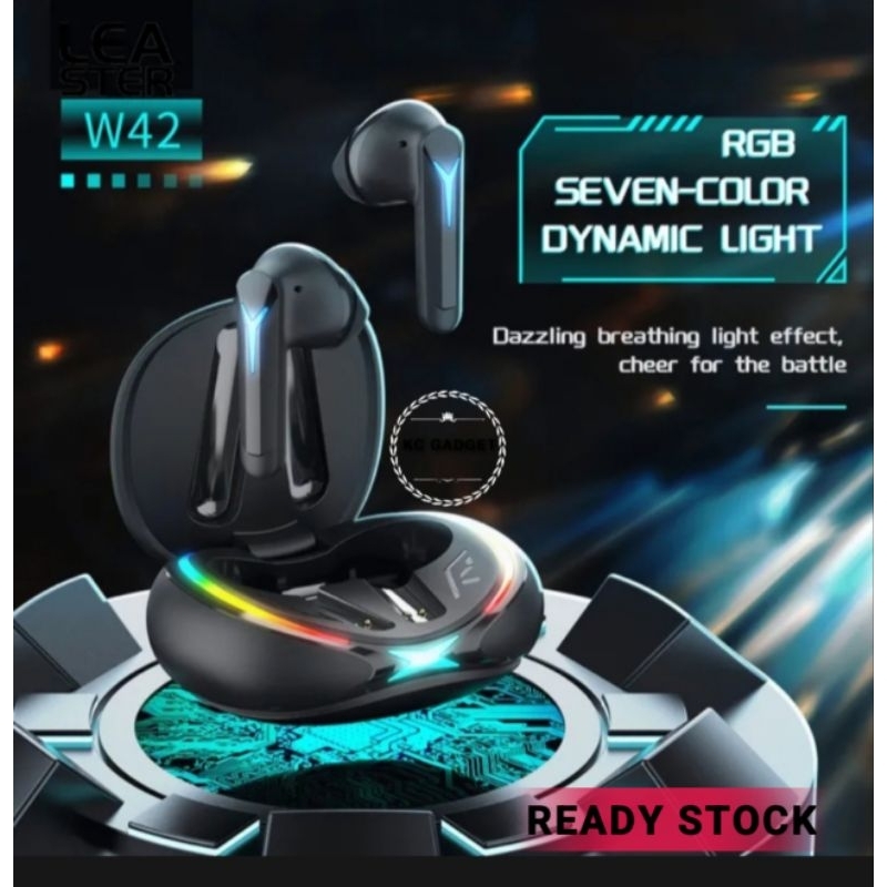 CELEBRAT W42 WIRELESS BLUETOOTH NOICE REDUCTION TWS E-SPORT GAMER EARBUDS | Shopee Malaysia