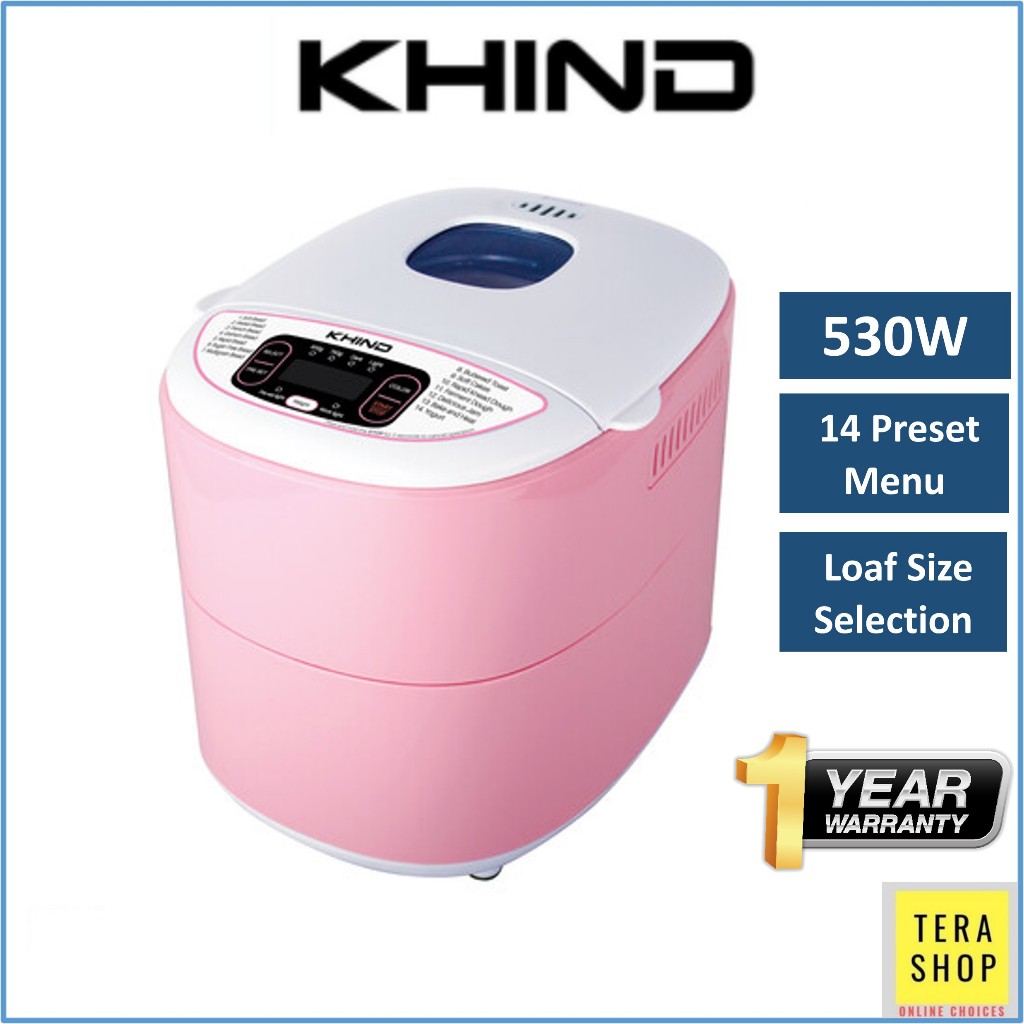Khind BM750 750g Bread Maker 面包机 Pengadun Roti | Shopee Malaysia