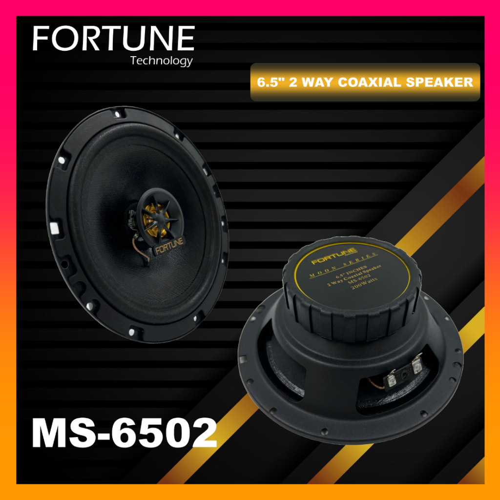 FORTUNE Moon Series 6.5" 2 Way Coaxial Speaker | Shopee Malaysia