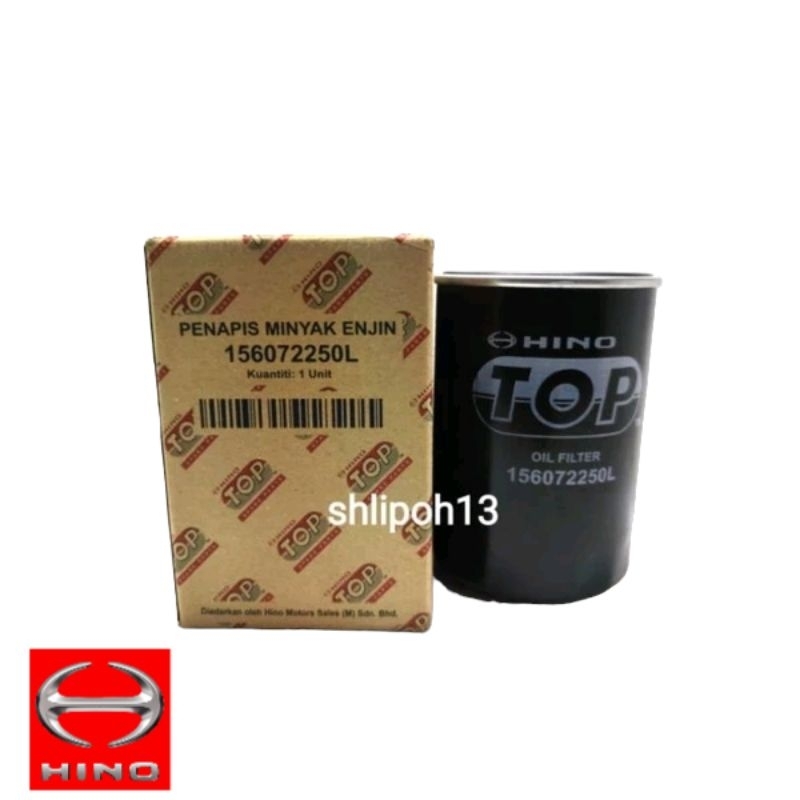 Hino Dutro WU300/WU410/W04D Oil Filter 15607-2250 | Shopee Malaysia