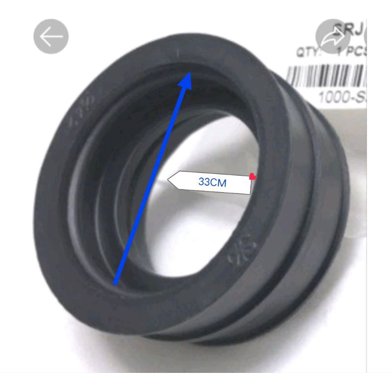 INTAKE PIPE JOINT LC135 NEW V2 - V6 JOINT CARBURETOR HOSE GETAH INTAKE ...