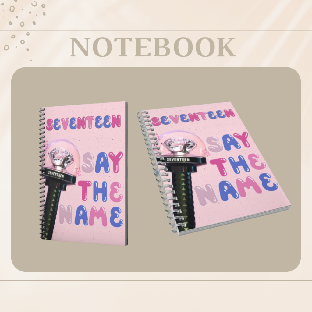 Seventeen A5 Notebook (SVT) | Shopee Malaysia