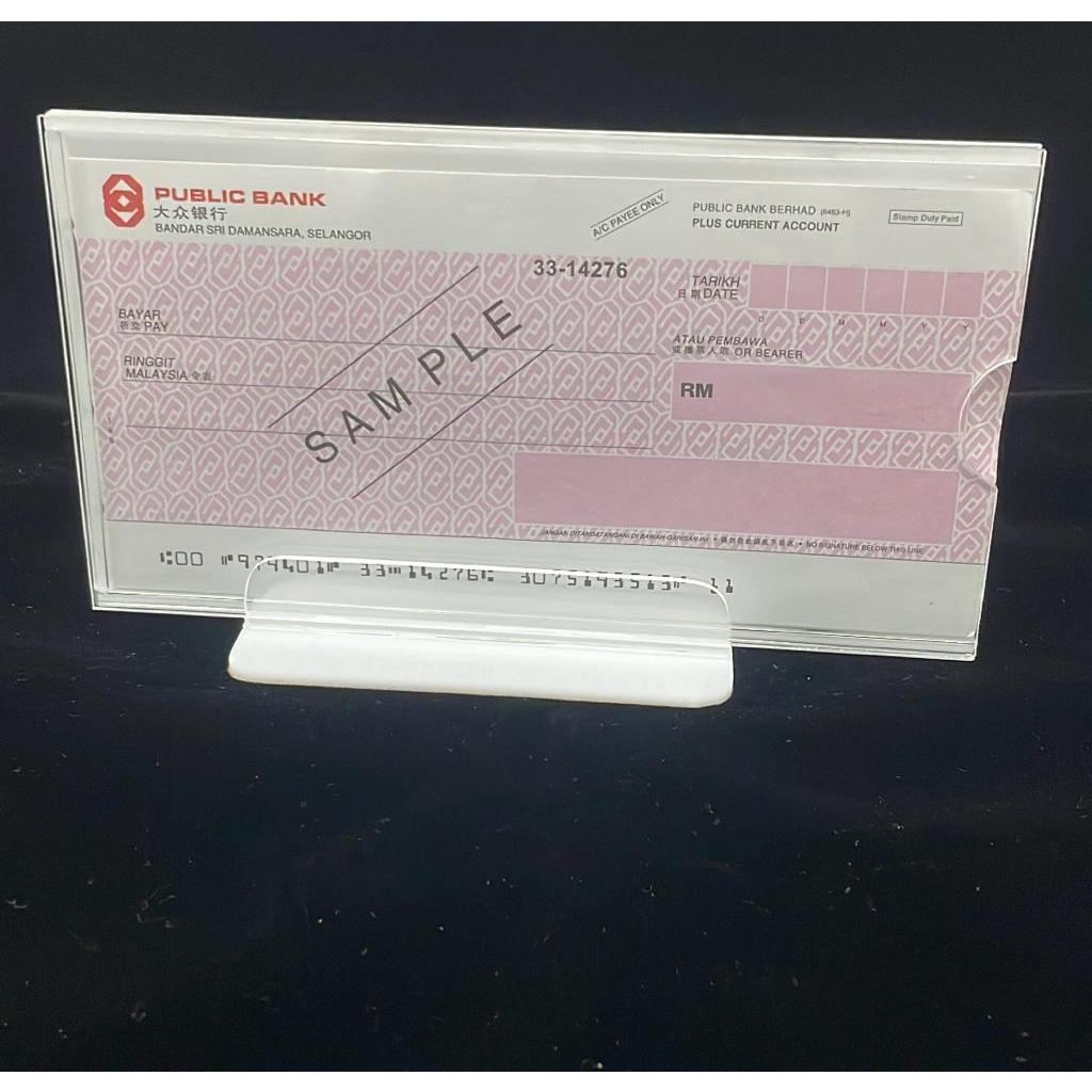 Frame Cheque Hantaran / Istimewa Cheque Frame/acrylic | Shopee Malaysia
