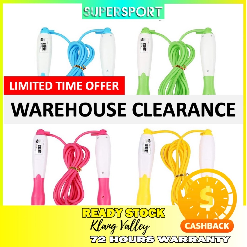 PVC Skipping Rope Fitness Rope Tali Skipping Murah Speed Rope Digital ...