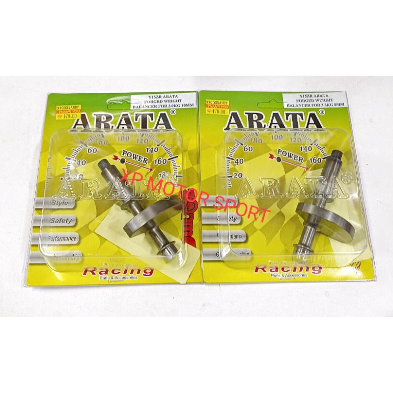 Yamaha Y15zr Arata Racing Balancer Engine/ Weight Balancer For 3.0KG/10mm For 3.3KG/8mm | Shopee ...