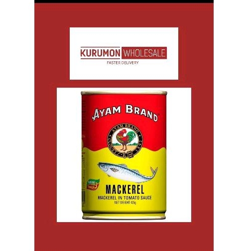 1 tin Ayam Brand Mackerel (425g) | Shopee Malaysia