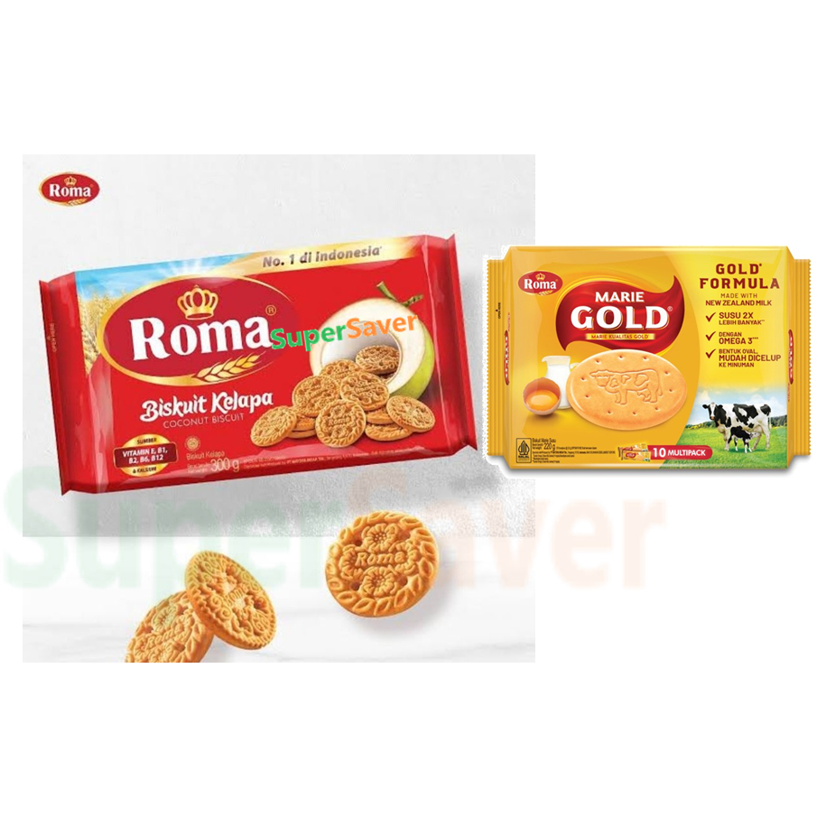 Roma Marie Gold Double Milk- Gold Formula 10pcs 220gr /Roma Coconut ...