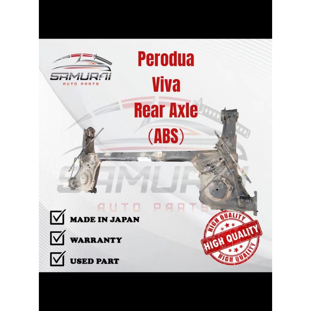 Perodua viva rear axle (abs) Used Japan halfcut | Shopee Malaysia