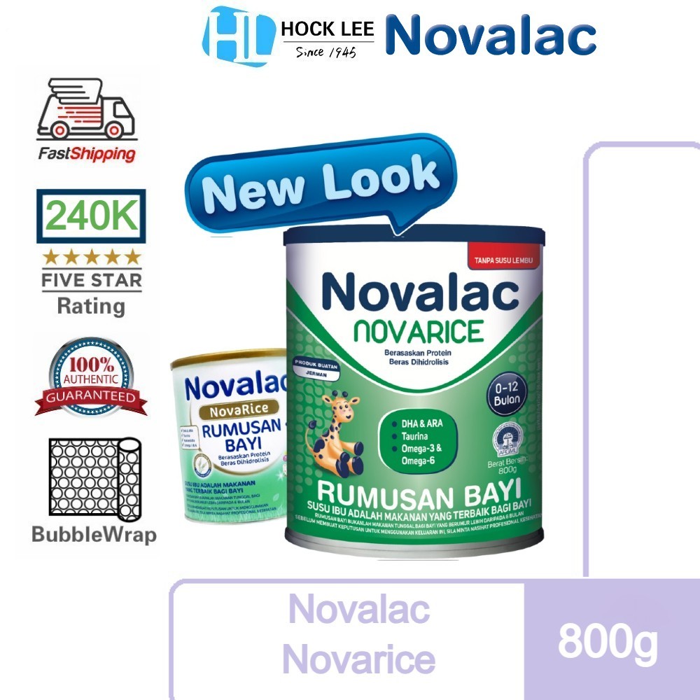 RM158.61* Novalac NovaRice Milk Formula 800g | Shopee Malaysia