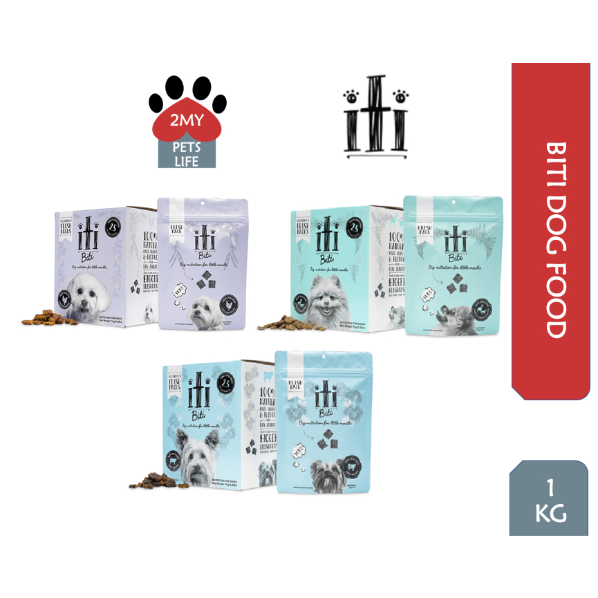 ITI BITI AIR DRIED MEAT FOR DOG ASSORTED FLAVOURS 1KG (5x200g) | Shopee Malaysia