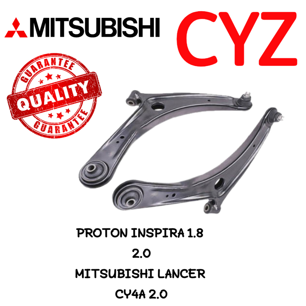 Front Lower Arm Proton INSPIRA 1.8 2.0, Mitsubishi LANCER CY4A 2.0 (LH ...