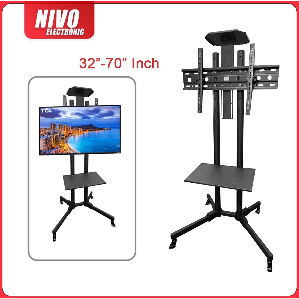 Monitor TV Stand ( 32''-70'') Tv floor stand / Tv display floor stand ...