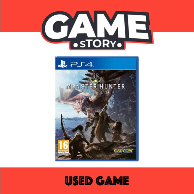 USED PS4 Monster Hunter World 怪物猎人世界 Game | Shopee Malaysia